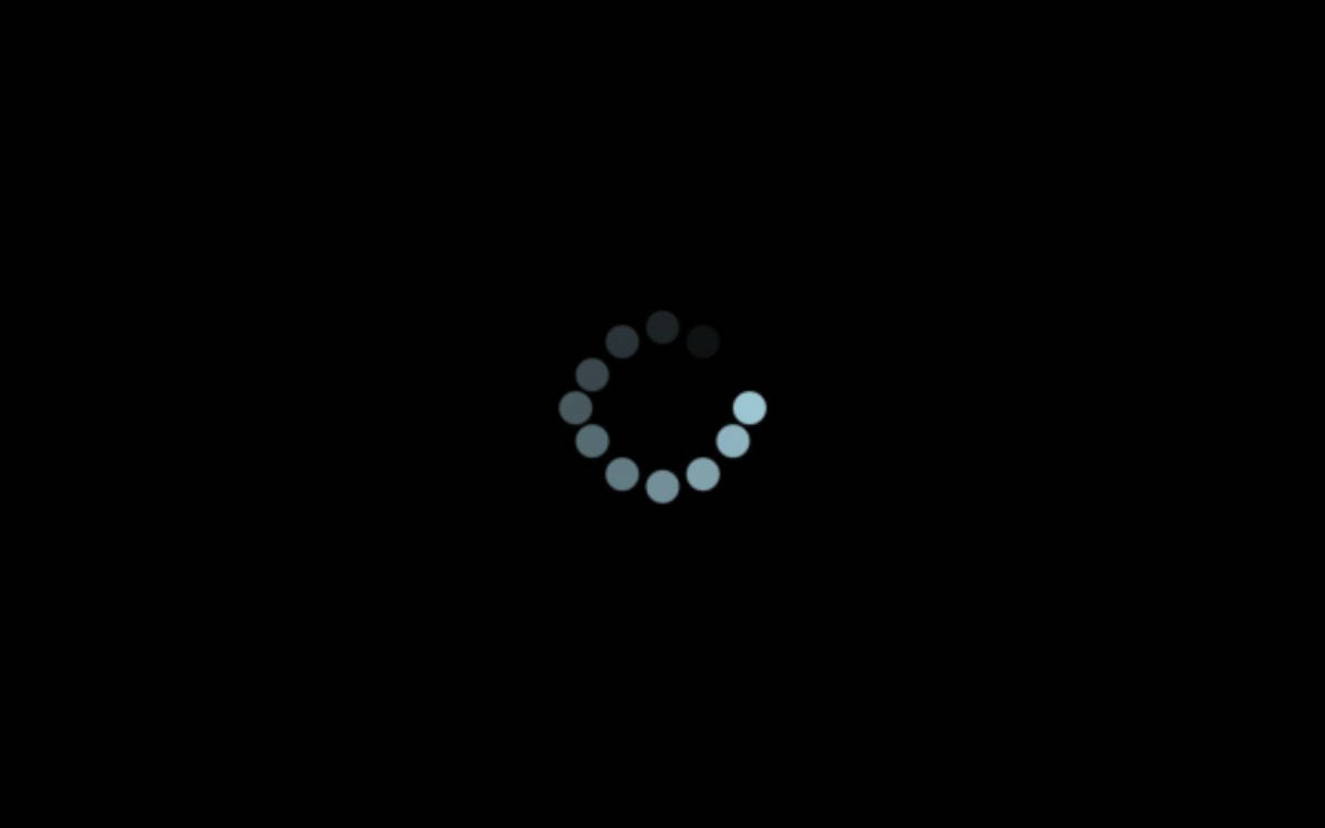 Circular loading animation
