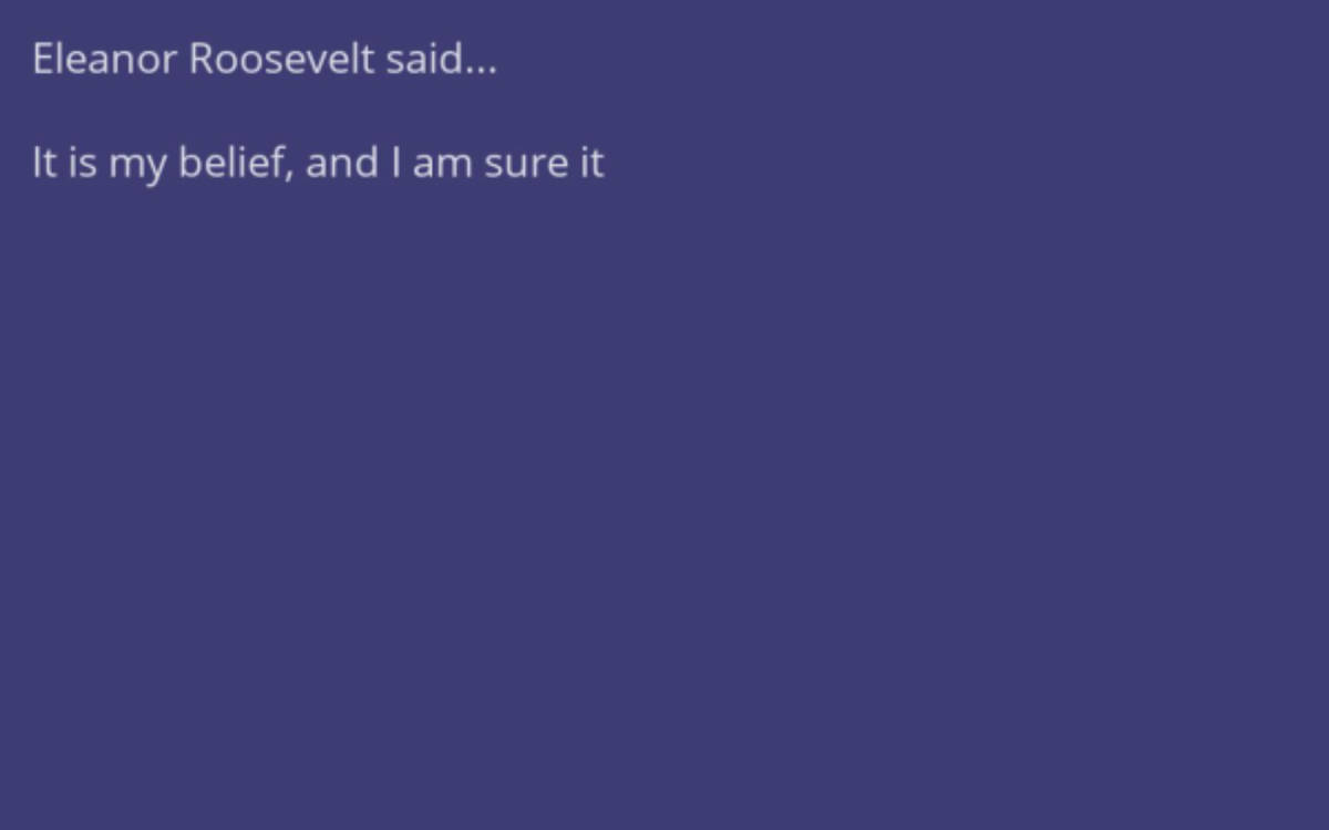 Progressive Text Reveal